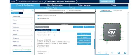 STM32Cube AI STMicroelectronics STM32 AI
