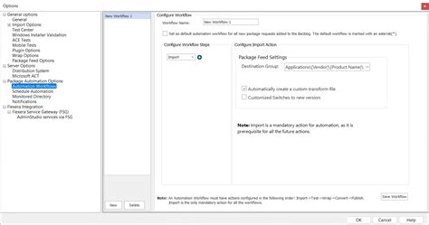 Adding Automation Workflows