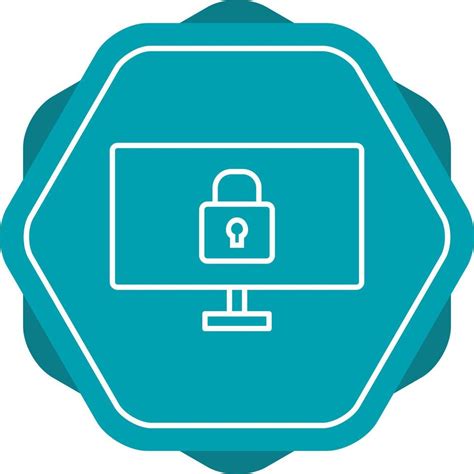 Protected System Line Icon 15951795 Vector Art At Vecteezy