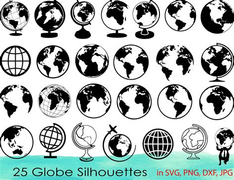 Globe Clipart Vector