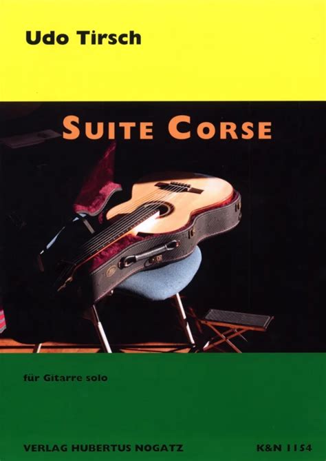Suite Corse Von Tirsch Udo Im Stretta Noten Shop Kaufen