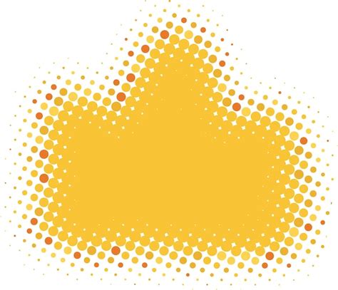 Premium Vector Abstract Halftone Design Crown Element