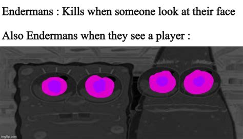Enderman Face Template