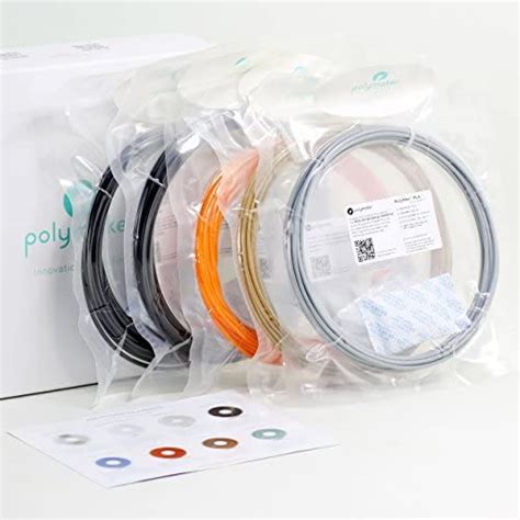 Polymaker 3d Printer Filament Sample Package 2 85 Mm Filament Polyplus Pla
