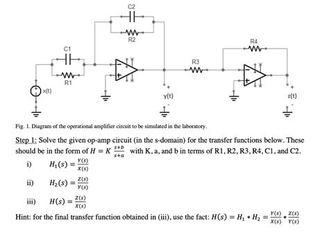 Solved Step Solve The Given Op Circuit In The Chegg Com