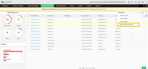 Rogue Detection System Rogue Detection Software Manageengine Oputils
