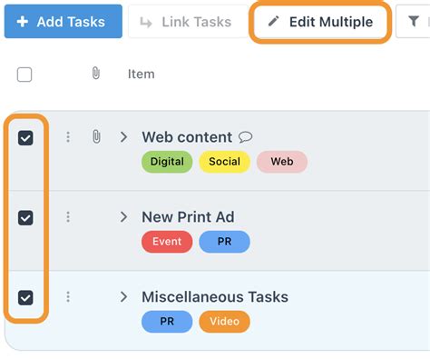 Edit Multiple Projects At Once Workzone Knowledge Base