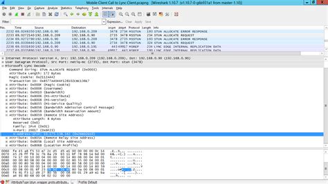 Microsoft Lync Skype For Business Wireshark Plugin My Teams Lab
