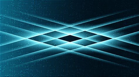 레이저 기술 배경 하이테크 디지털 및 보안 개념 디자인 텍스트에 대 한 무료 공간 넣어 벡터 그림 개념에 대한 스톡 벡터 아트 및 기타 이미지 Istock