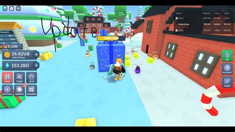 New Christmas Update In Mining Clicker Simulator Youtube