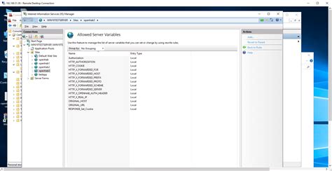 Openhab 3 With Iis Reverse Proxy On Windows Server 2019 Setup Issue Installation Openhab