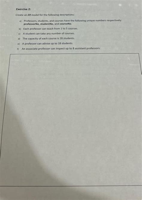 Solved Homework 05 Entity Relationship Modeling Submission