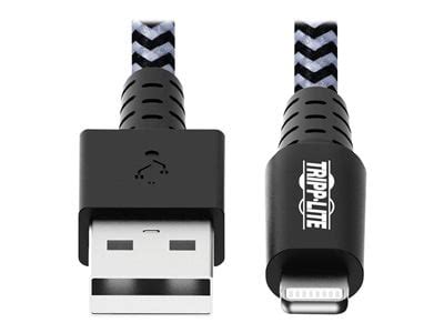Tripp Lite Heavy Duty Lightning To Usb Sync Charging Cable Apple Iphone Ipad Ft Lightning
