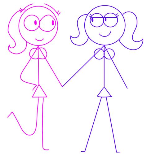 Pink And Stacy Dick Figures June 2023 By 96frosty On Deviantart