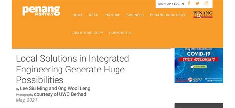 Local Solutions In Integrated Engineering Generate Huge Possibilities Uwc Berhad