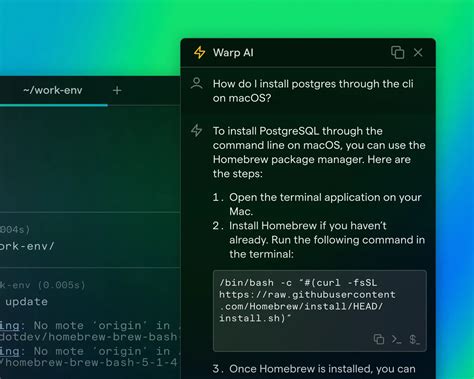 Install Warp Terminal On Windows Mac Linux