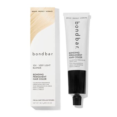 Bondbar 10v Very Light Blonde Bonding Permanent Crème Hair Color
