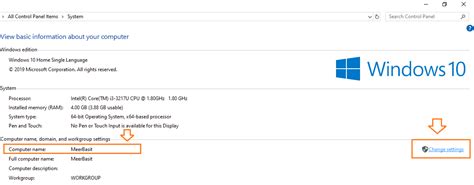 How To Find And Rename Computer Name On Windows 10 Step By Step