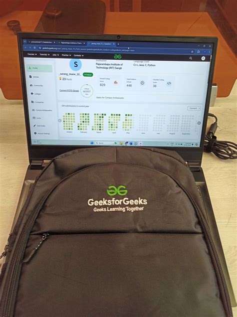 Sarang Mane On Linkedin Geeksforgeeks Potdwithgfg Potd Geeks Problemsolving Coding Goodies