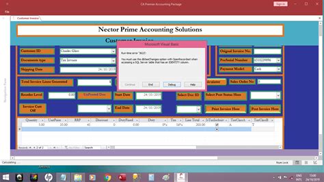 Solved How To Fix Error Number 3622 In Ms Access 2016 Vs Sql Server