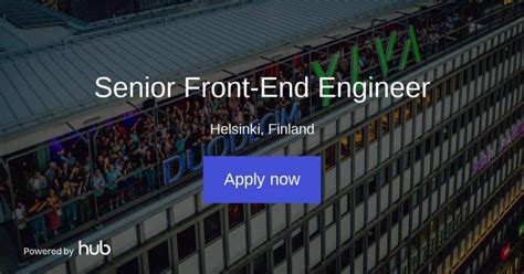The Hub On Linkedin The Hub Senior Front End Engineer Supermetrics