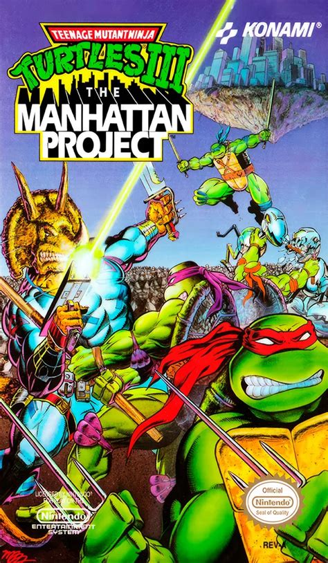 Скачать игру Teenage Mutant Ninja Turtles Iii The Manhattan Project Nes Famicom Dendy на
