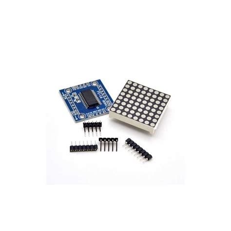 M Dulo Led Dot Matrix X Con Driver Max Para Arduino