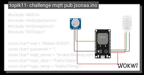 Topik11 Challenge Mqtt Pub Json Ino Copy Wokwi ESP32 STM32 Arduino