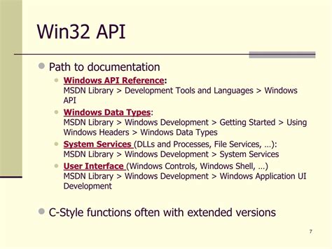 Ppt Win32 Programming Powerpoint Presentation Free Download Id602243