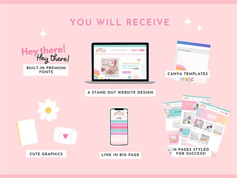 Playful Squarespace Template Design Pixie