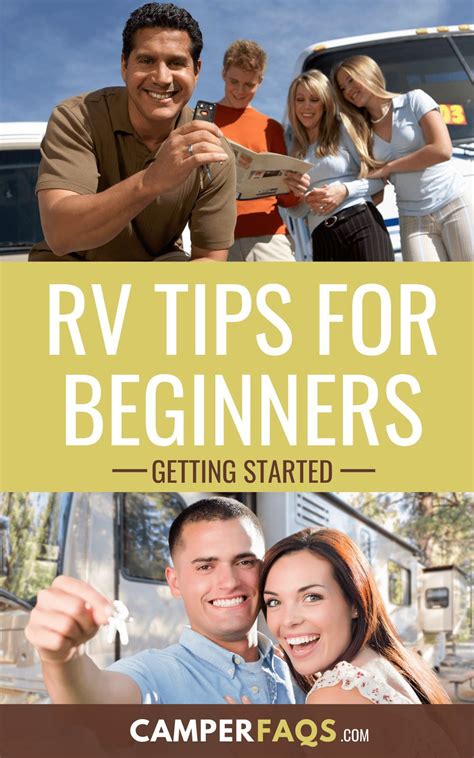 RVing For Beginners 8 RV Tips To Get Started Rv Hacks Rv Camping