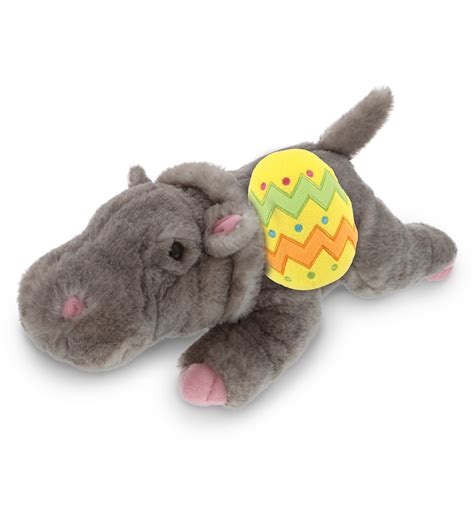 Dollibu Wild Collection Hippo With Yellow Easter Egg Plush Perfect