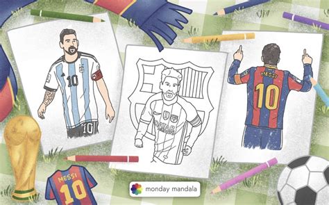 38 Lionel Messi Coloring Pages Free Pdf Printables