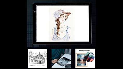 고급형 Led 드로잉보드 간편 라이트박스 Youtube