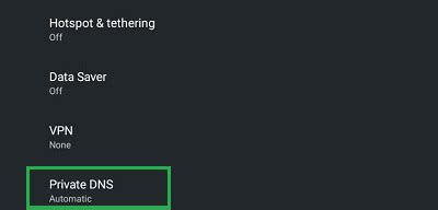 How To Enable Private DNS On Android Devices GeeksforGeeks