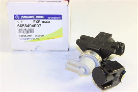 6655404097 SSANG YONG Клапан вакуумный электромагнитный (управления ...