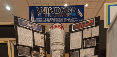 Exhibit Project Example 4 Window To The Universe How The Hubble Space Telescope Revolutionized