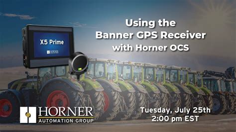 Using The Banner Gps Receiver With Horner Ocs Horner Automation
