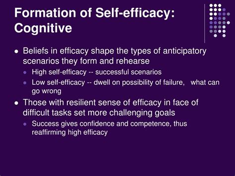 Ppt Bandura S Self Efficacy Powerpoint Presentation Free Download Id 3110258