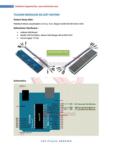 Tulisan Berjalan Dg Dot Matrix Download Free Pdf Computer Hardware