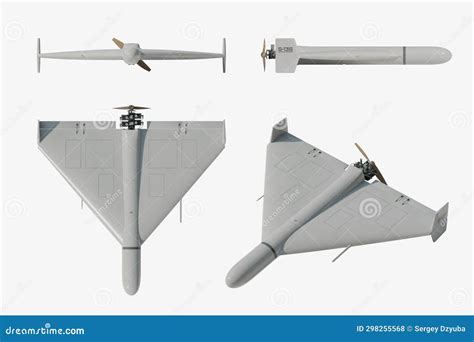 Military Drone Shahed 136 Stock Illustration Illustration Of Geranium2 298255568