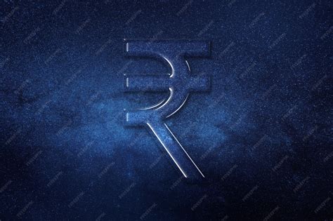 Premium Photo Indian Rupee Inr Rupee Currency Monetary Currency Symbol Space Background