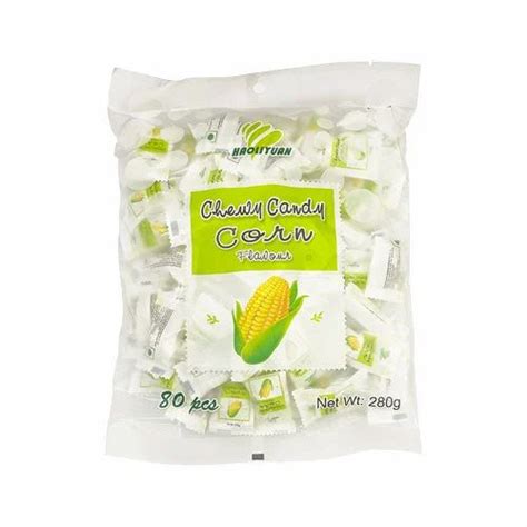 Corn Flavour Chewy Candy 80 Pcs 280g Haoliyuan At ₹ 20000 Flavoured Candies Id