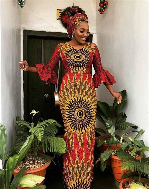 African Maxi Dressafrican Print Dressafrican Clothing For Etsy