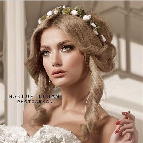 Bride Hairstyle Persian Bride Persian Makeup Iranian Beautiful Bride