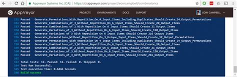 Appveyor Continuous Integration And Continuous Delivery Try Catch Me