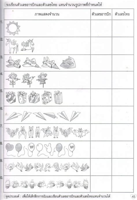 แบบฝึกคณิตศาสตร์ อนุบาล 1 2 3 แนะนำ ข่าวการศึกษา ครูทูเดย์ ใบงาน สื่อการสอน แผนการสอน งาน