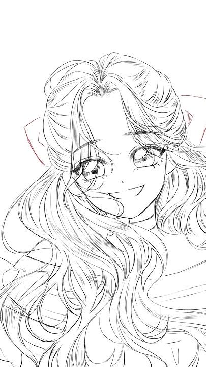 선화그리는과정 독학 그림그리기 Shorts Youtube