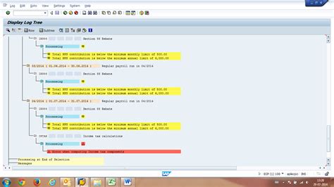 Solved Error When Computing Income Tax Components Sap Community