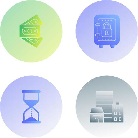 Money And Safe Box Icon Vector Art At Vecteezy